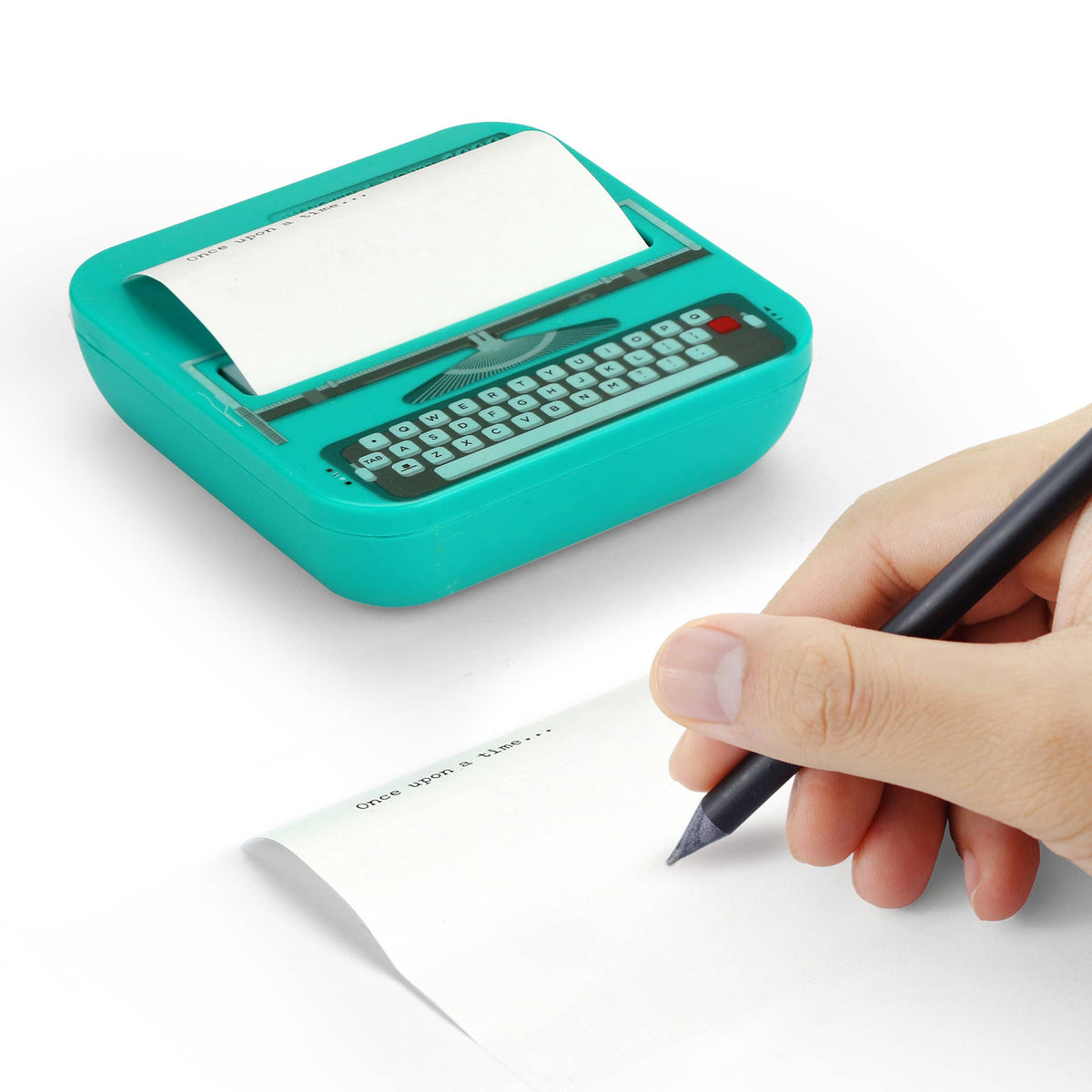 Wrote-A-Note Mini Retro Typewriter Paper Holder– Clumzy